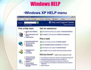 Presentation windows operating system | PPTX | Operating Systems ...