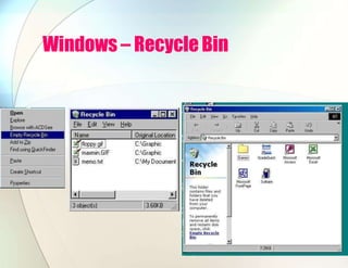 Presentation windows operating system | PPTX | Operating Systems ...