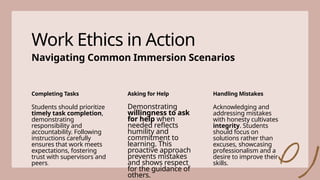 Presentation - Work Ethics for Student Immersion.pptx