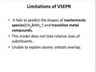 VSEPR Theory and VBT - Reecha Sonia | PPT