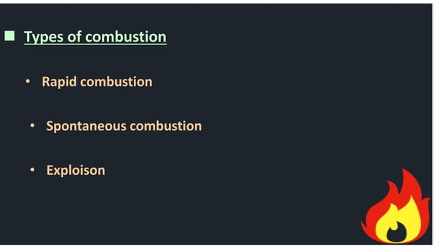Combustion | PPTX