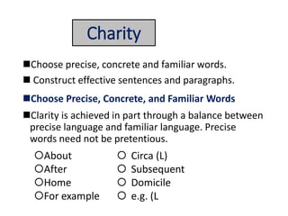 Role of seven C's in writting. How seven C's helps to improve writing ...