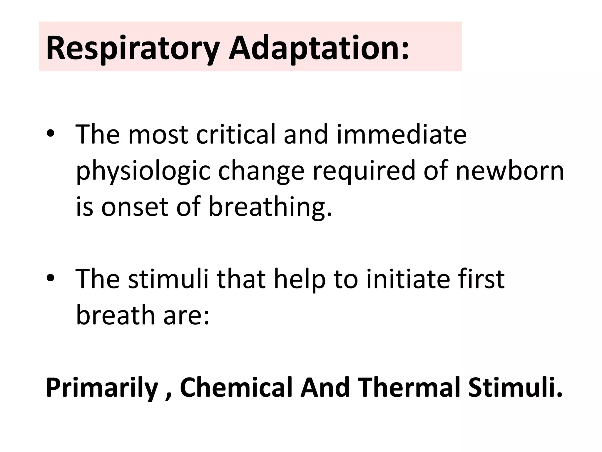 Normal Physiology of newborn | PPTX