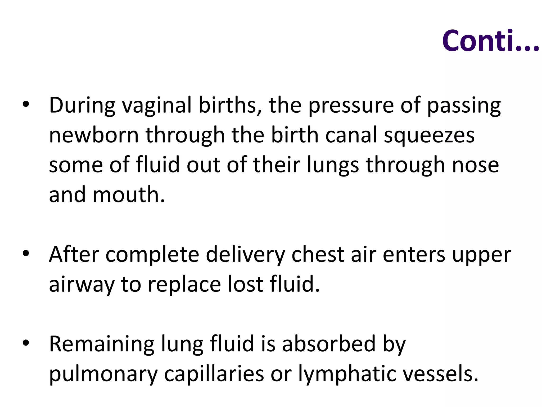 Normal Physiology of newborn | PPTX