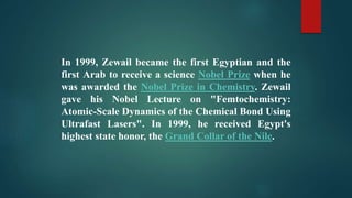 DR-Ahmed Zewail | PPTX