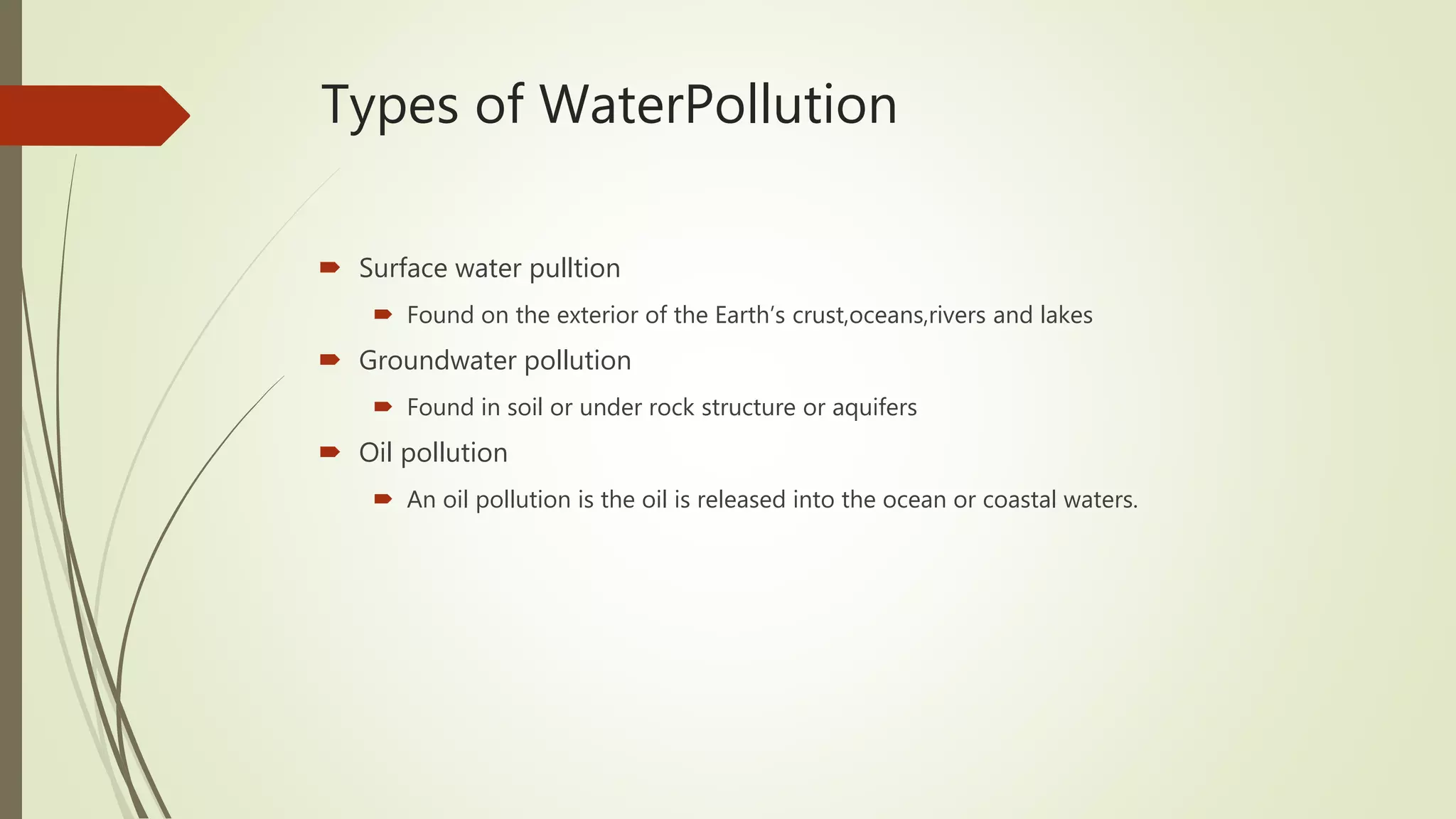 water pollution | PPT