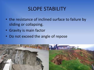 ROLE OF GEOLOGY IN SELECTION OF CONSTRUCTION SITE of Mega Projects | PPTX