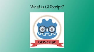 Theoric Introduction - Godot 4 - First Lesson | PPTX