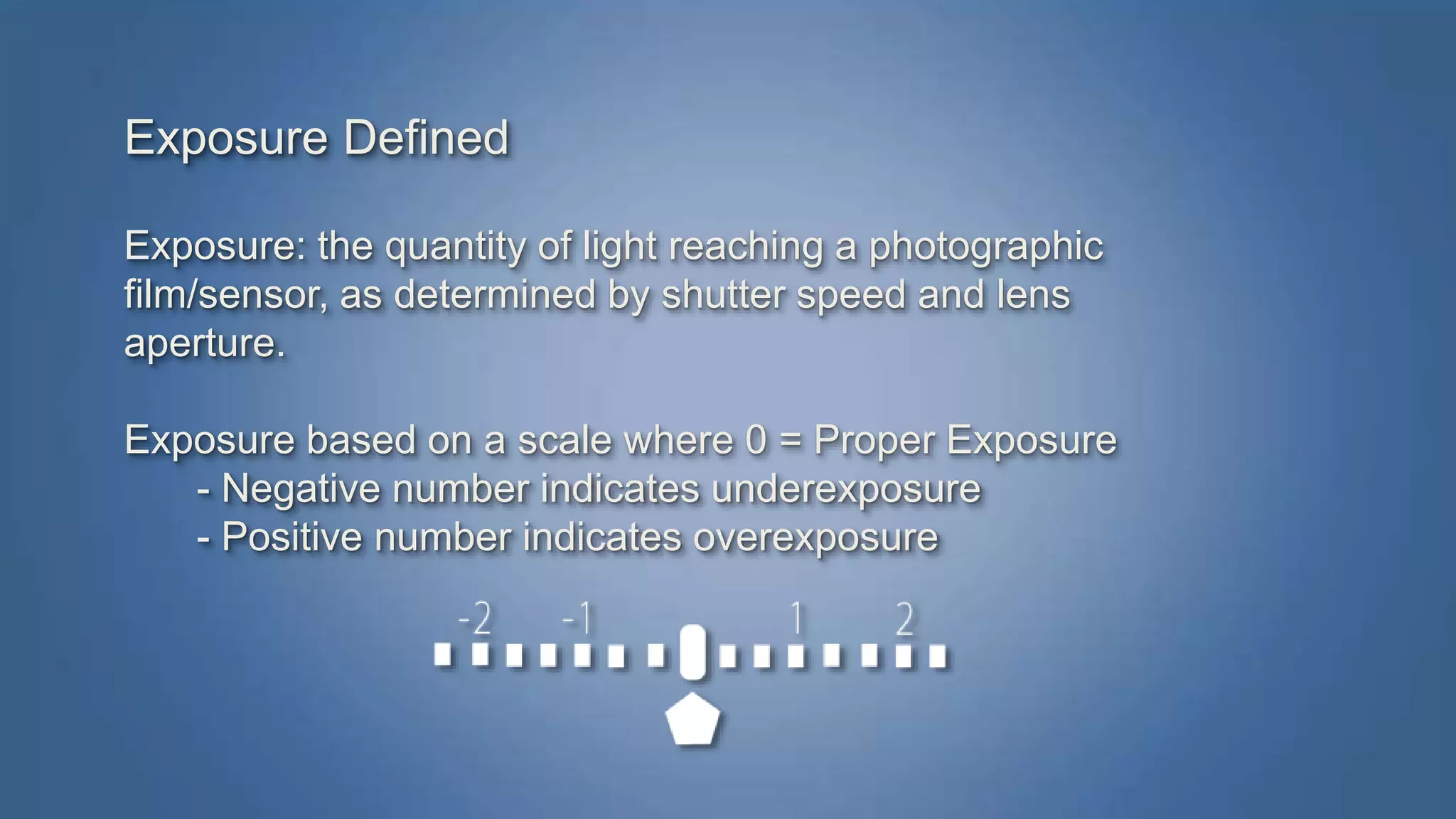 TMP100 U03: Exposure Theory | PPTX