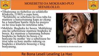 Tšebeliso ea mekhabo-puo | PPTX