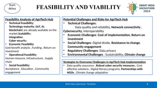Ppt on hackathon event agrihub ppt .pptx