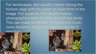 TMP100 U02: Rule of Thirds | PPTX