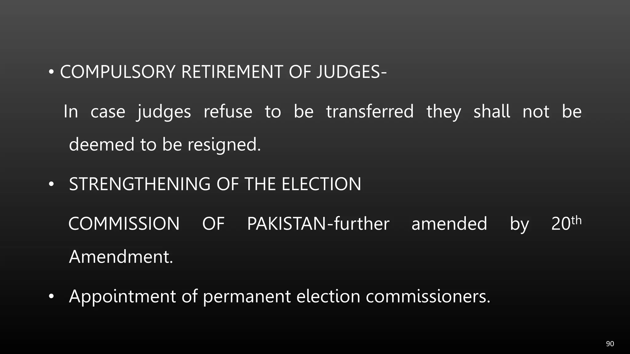 Major Constitutional Amendments in Constitution of Pakistan 1973 | PPTX