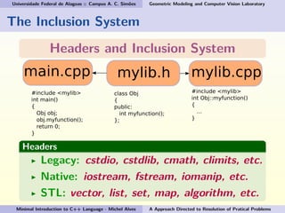 Minimal Introduction to C++ - Part I | PDF