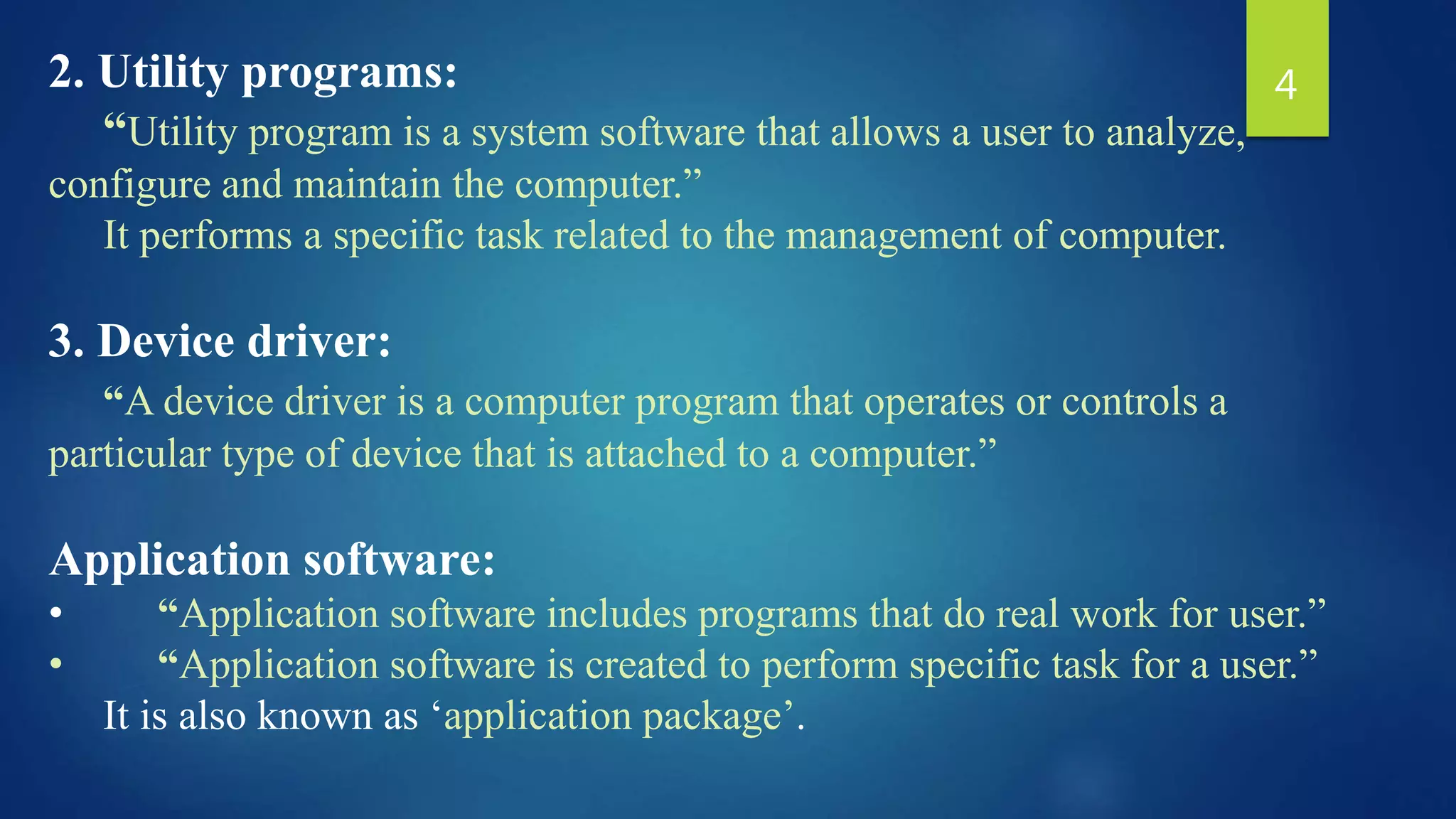 Software and acquisition of software | PPT