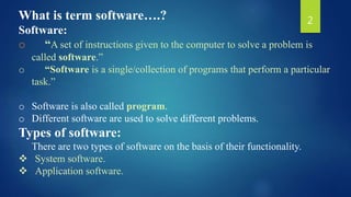 Software and acquisition of software | PPTX