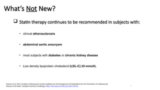 2021 CCS Guidelines for management of dyslipidemia. A simplified ...