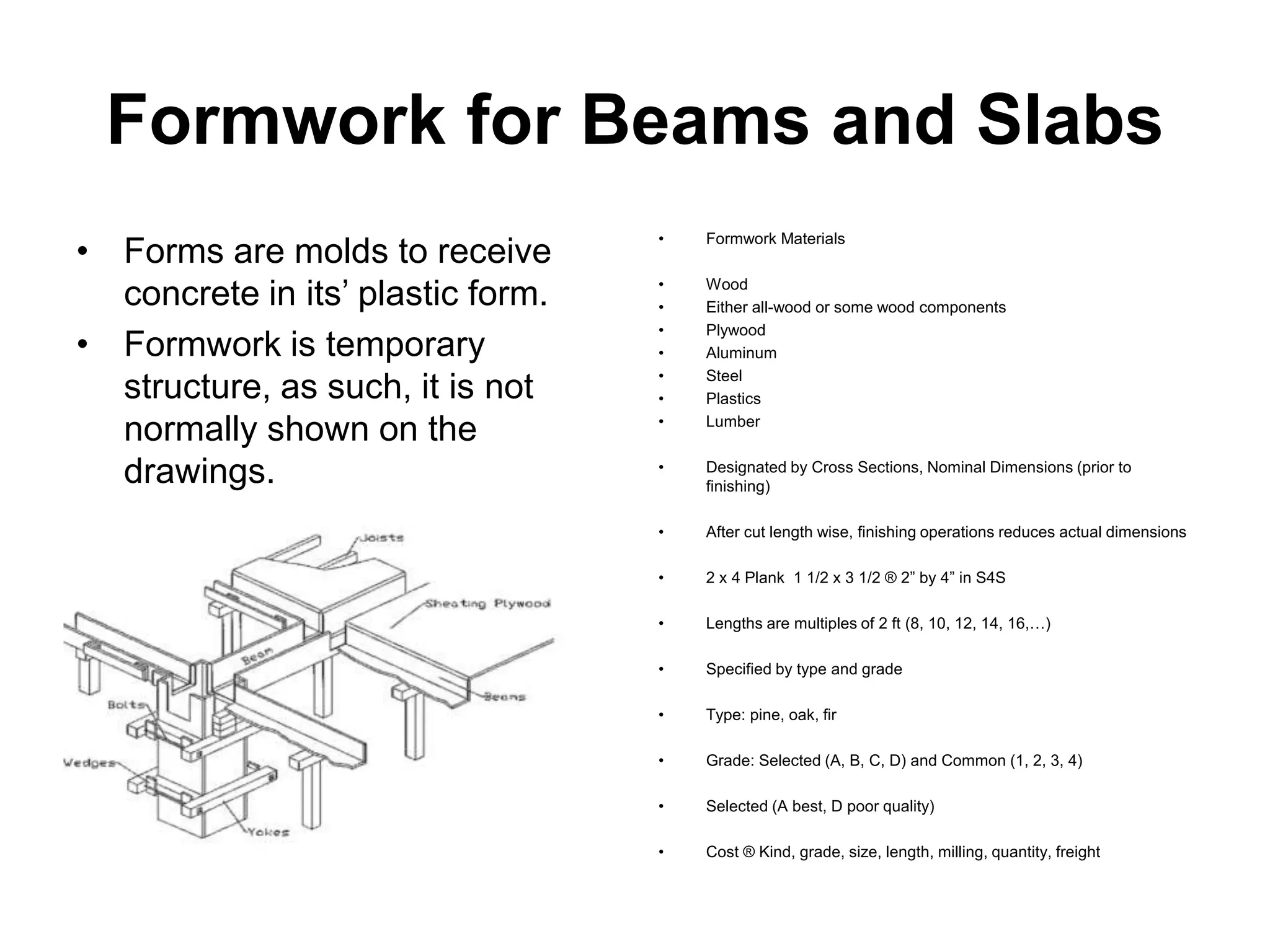 Concrete structure presentation | PPTX