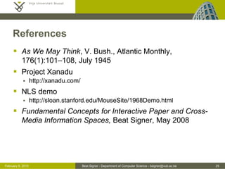Introduction - Lecture 1 - Seminar Web Information Systems Technology ...