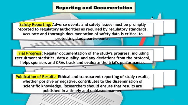 Presentation 01 Responsibilities of sponsor and CRA in clinical ...