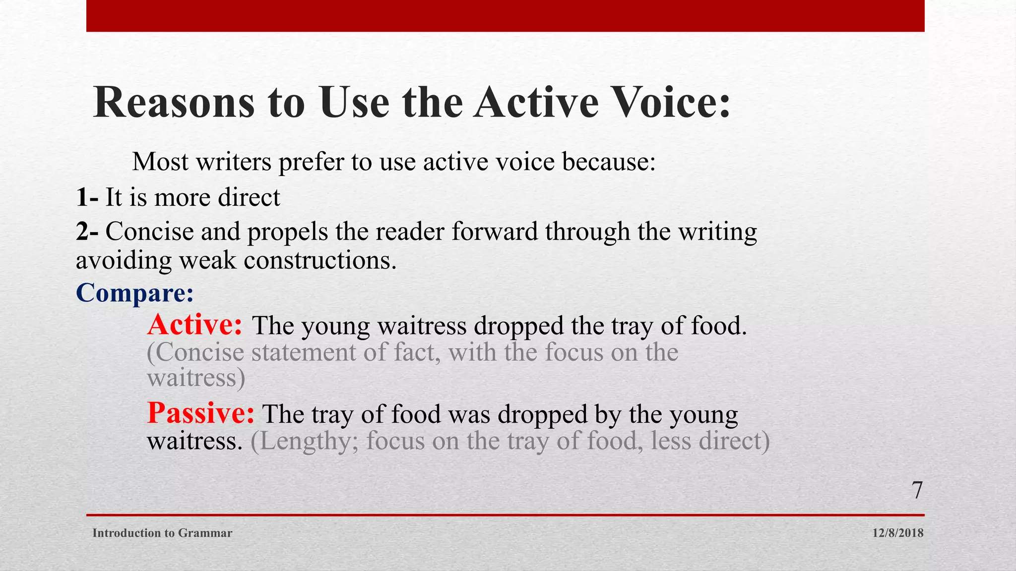 Active and passive voice | PPTX