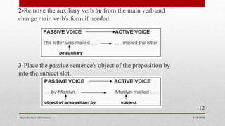 Active and passive voice | PPTX