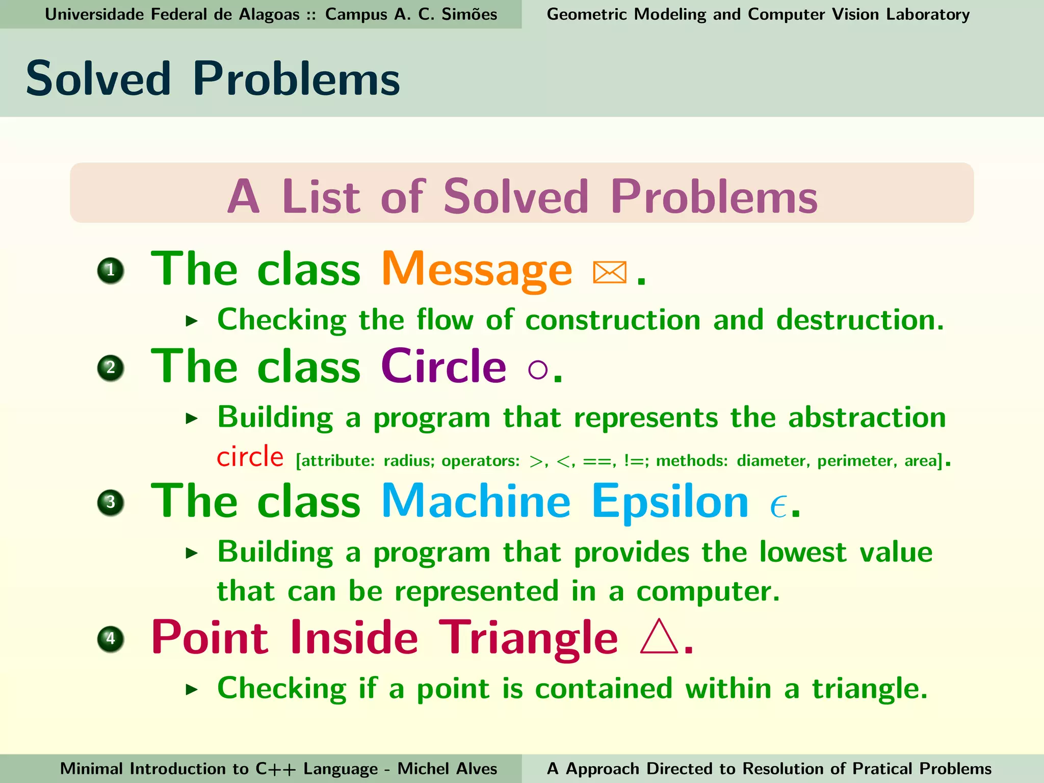 Minimal Introduction to C++ - Part II | PDF