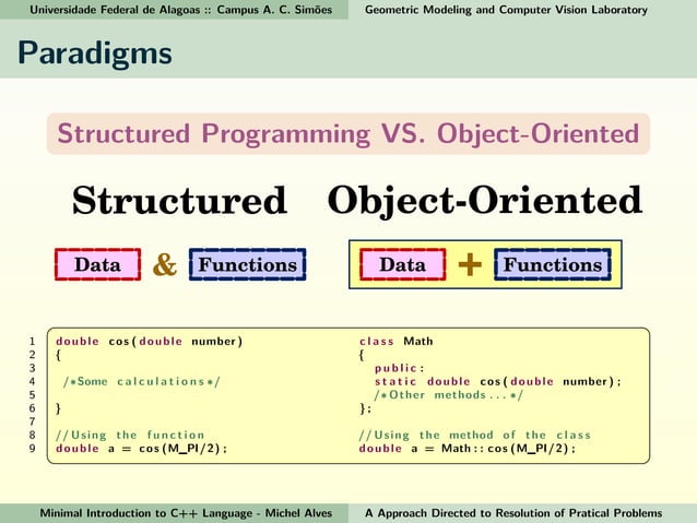 Minimal Introduction to C++ - Part II | PPT