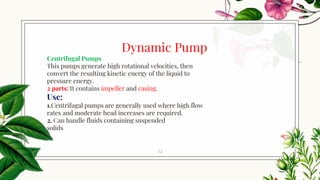basic knowledge of pump | PPTX