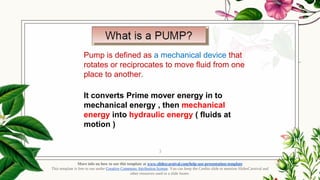 basic knowledge of pump | PPTX