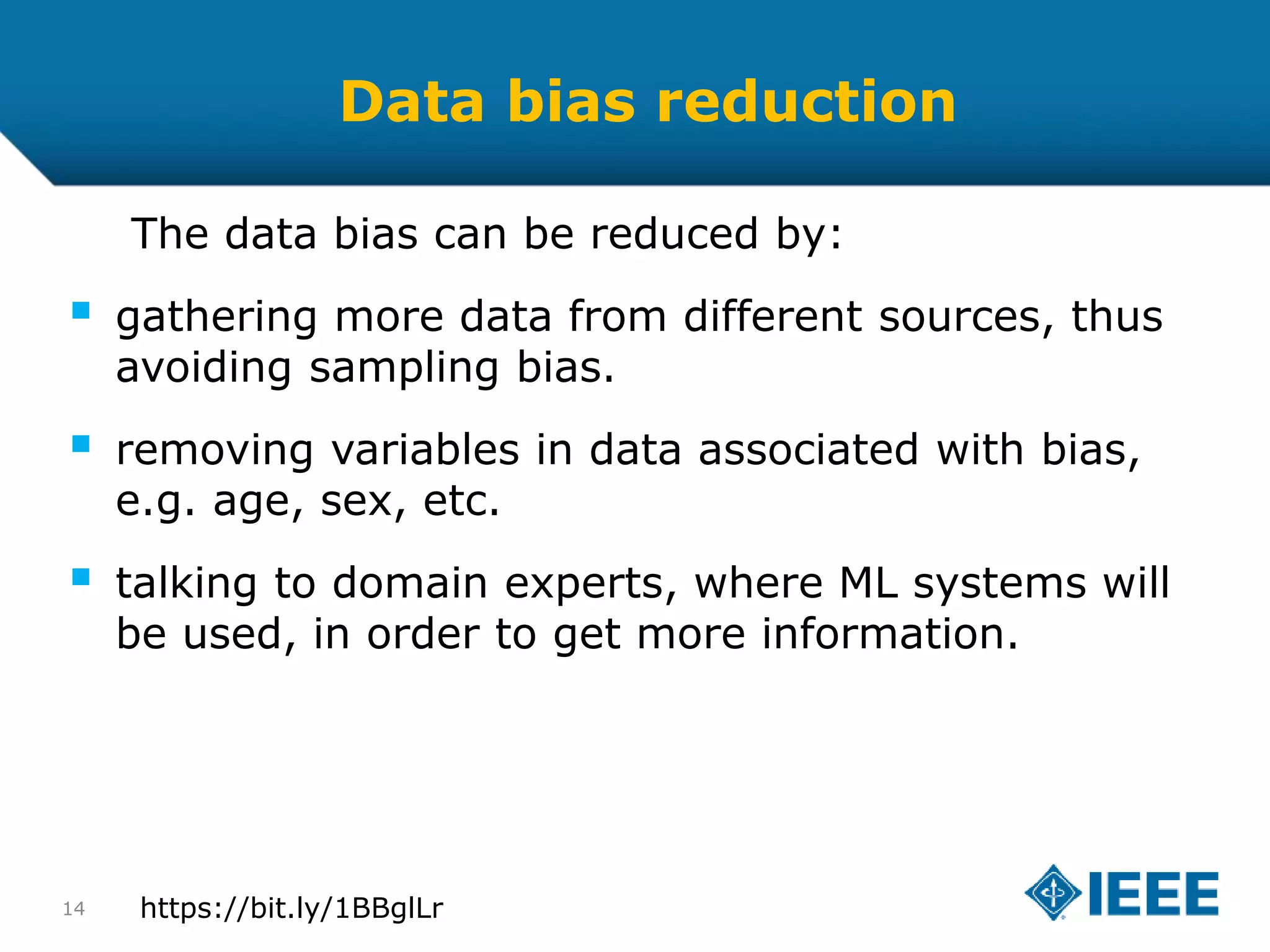 Ethical Issues in Machine Learning Algorithms (Part 2) | PPTX
