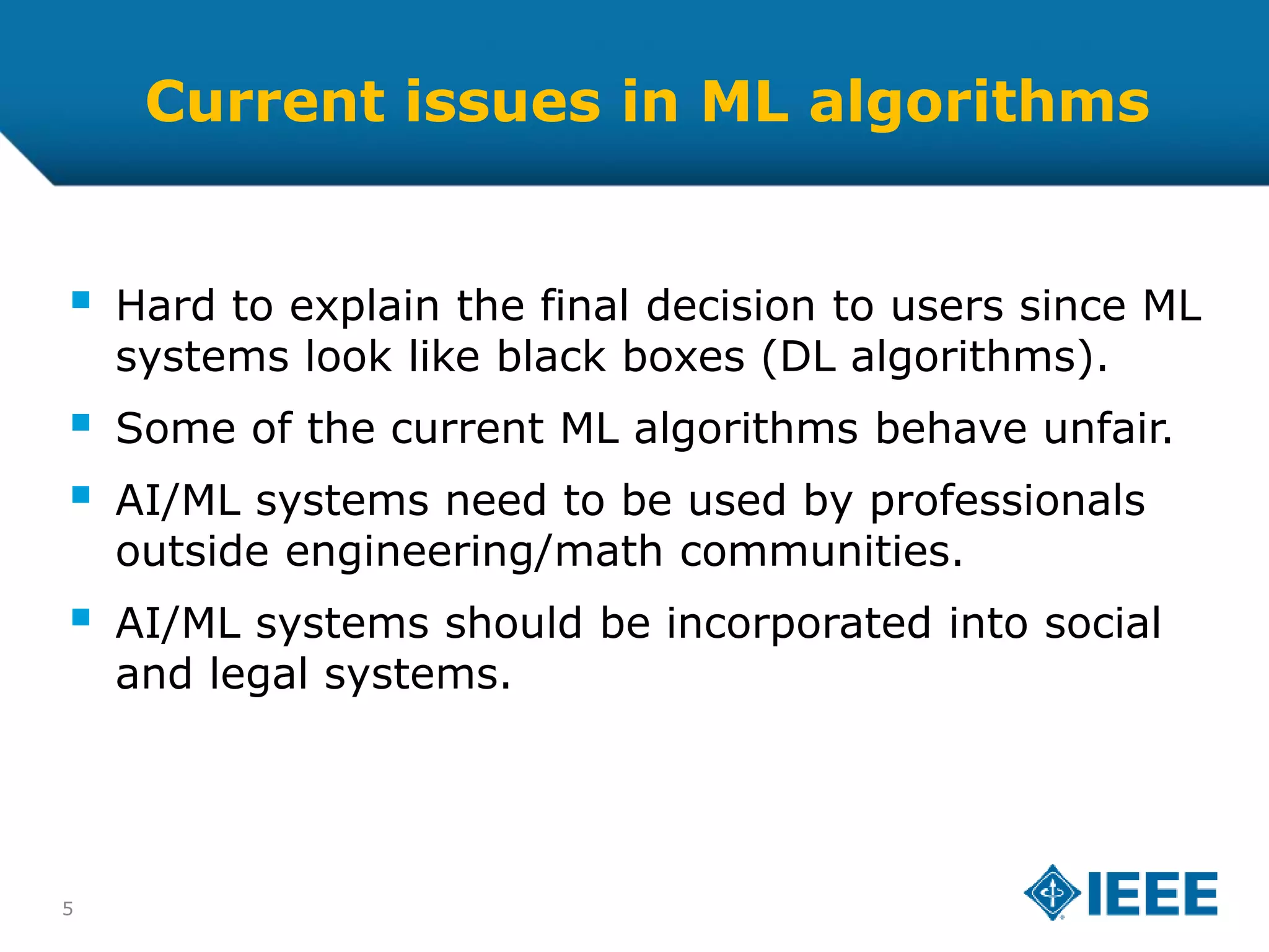 Ethical Issues in Machine Learning Algorithms (Part 2) | PPTX