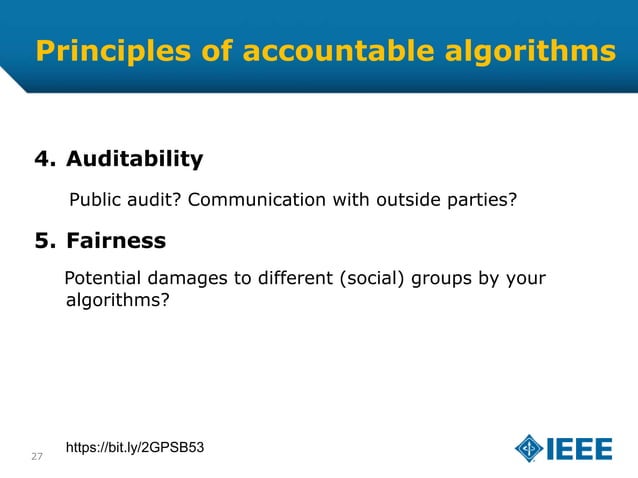 Ethical Issues in Machine Learning Algorithms (Part 2) | PPTX