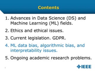 Ethical Issues in Machine Learning Algorithms (Part 2) | PPTX