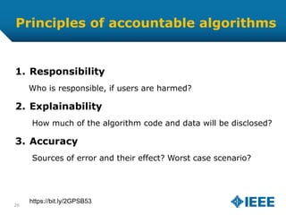 Ethical Issues in Machine Learning Algorithms (Part 2) | PPT