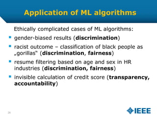 Ethical Issues in Machine Learning Algorithms (Part 2) | PPT