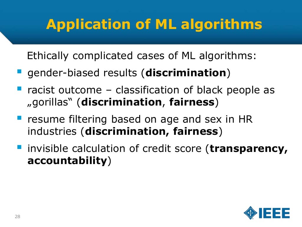 Ethical Issues in Machine Learning Algorithms (Part 2)