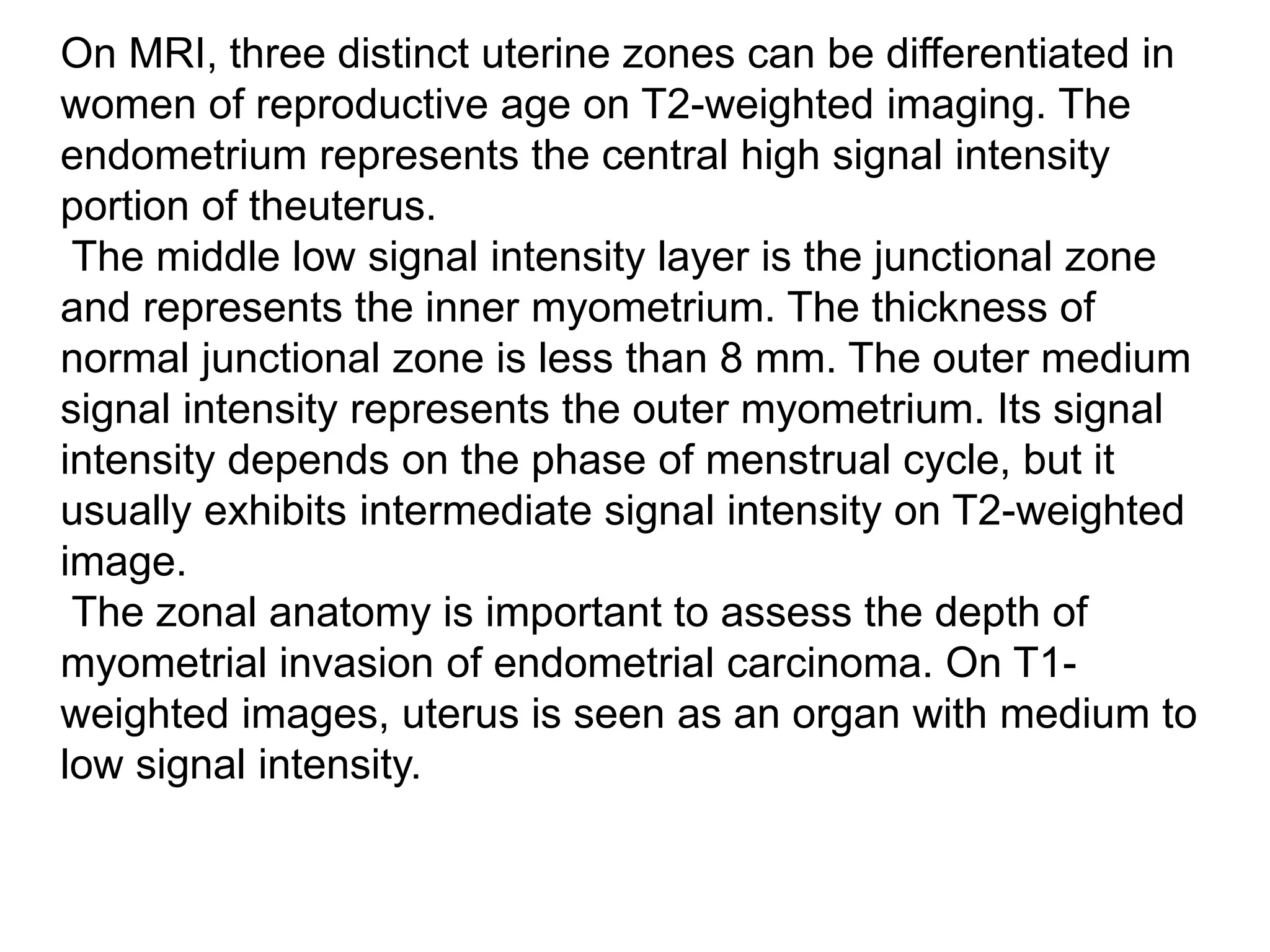 ANATOMY OF FEMALE REPRODUCTIVE TRACT ON USG | PPTX