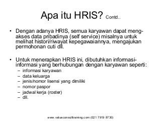Comprehensive HRIS (Human Resources Information System) | PDF ...