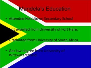 The Life of Nelson Mandela | PPT