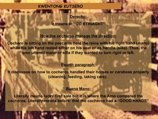 kwentong kutsero | PPT