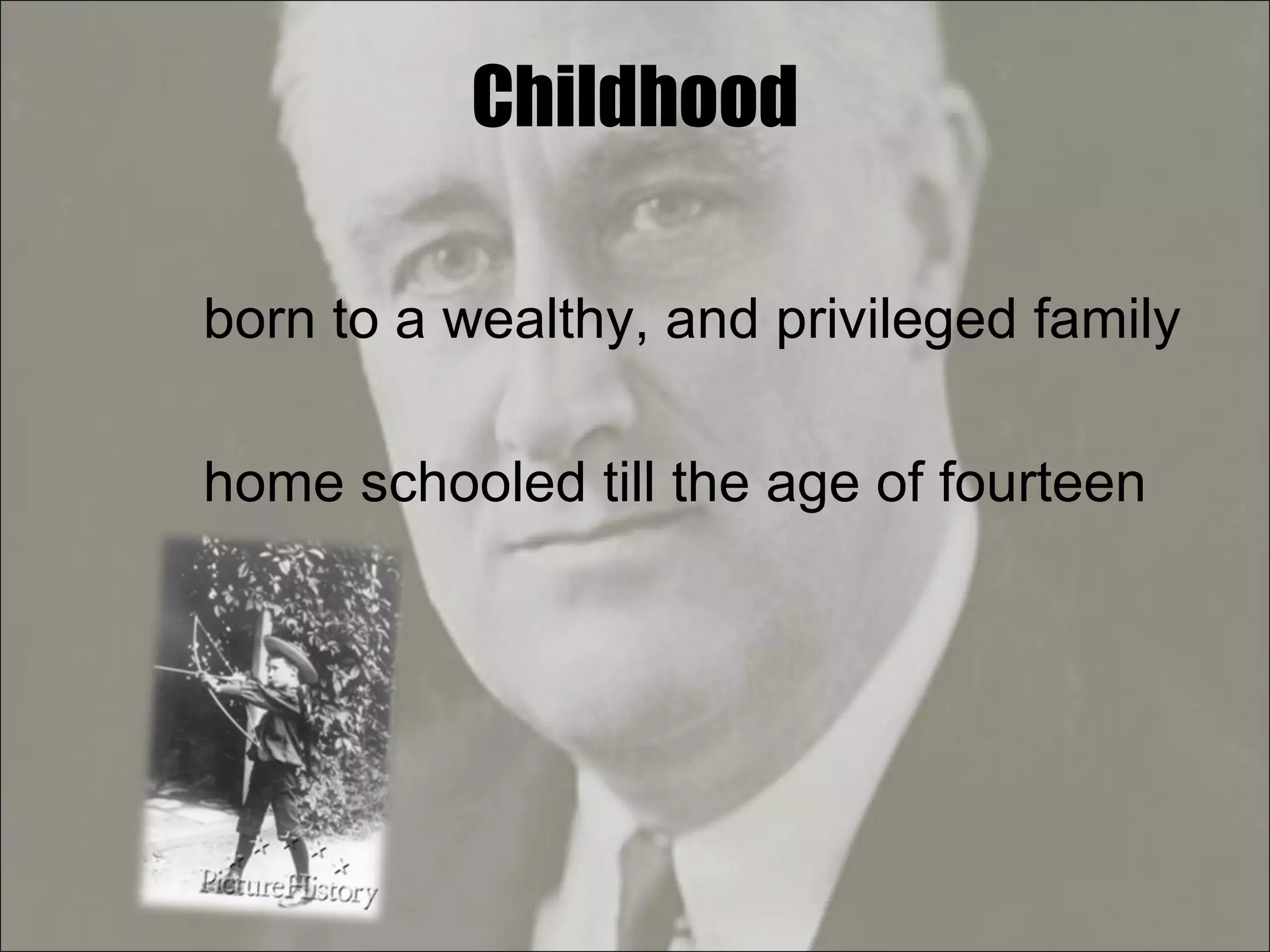 Franklin Delano Roosevelt | PPT