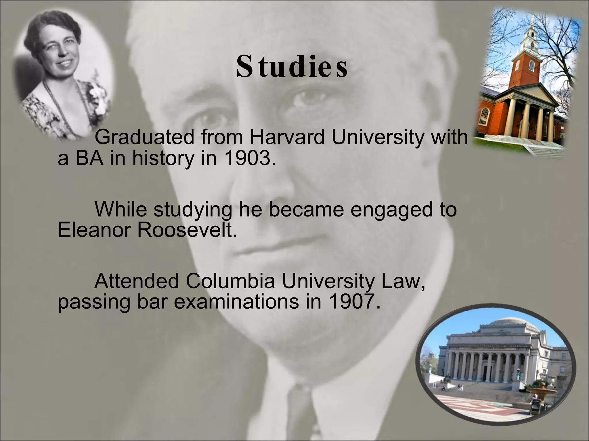Franklin Delano Roosevelt | PPT