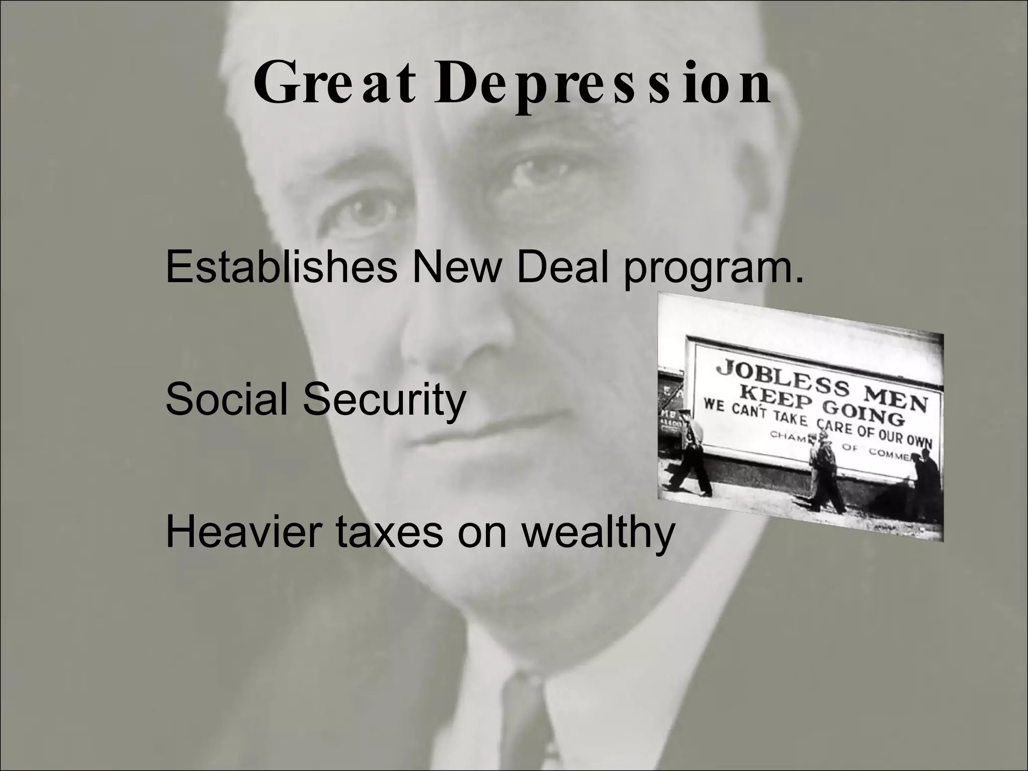 Franklin Delano Roosevelt | PPT