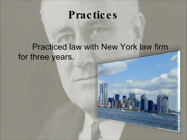Franklin Delano Roosevelt | PPT