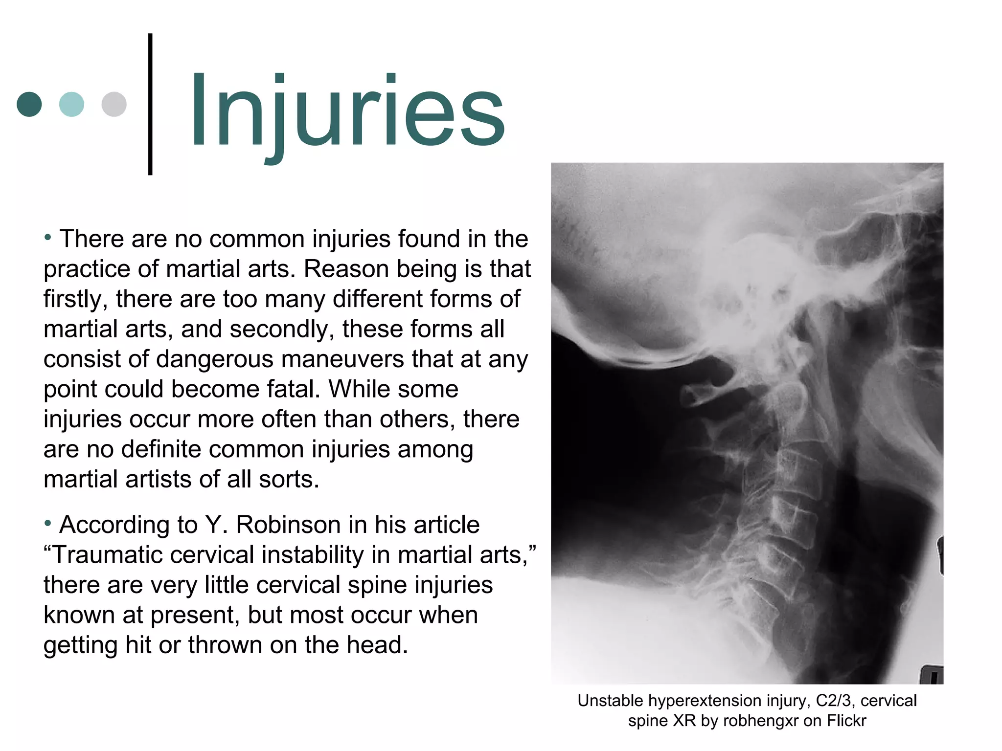 Rasmussen: Common Martial Arts Injuries | PPT