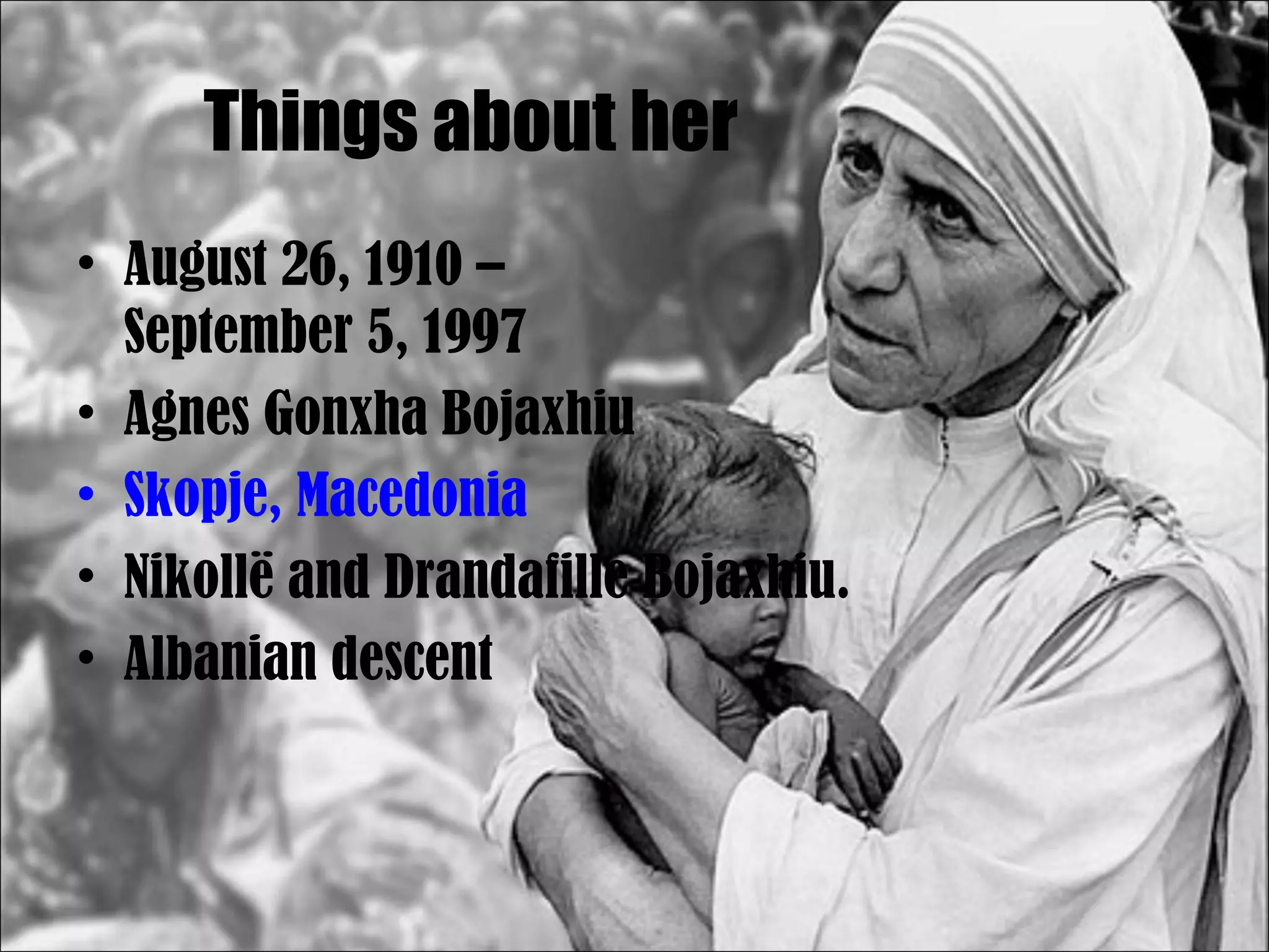 Mother Teresa | PPT