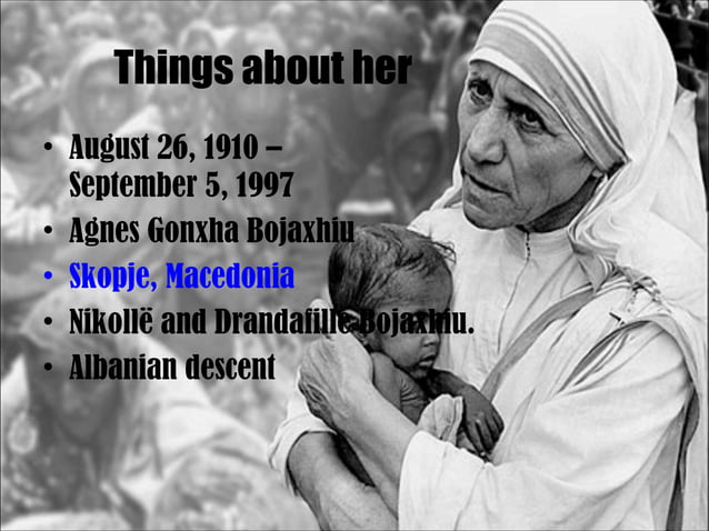 Mother Teresa | PPT