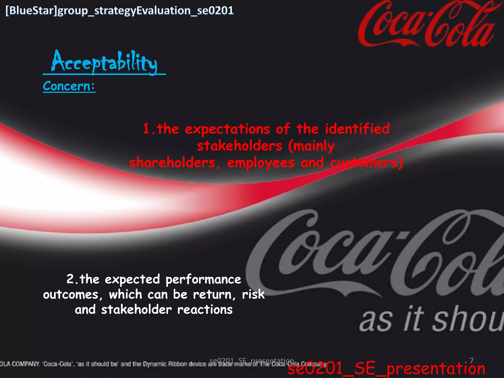 Strategy evolution [coca cola] | PPTX