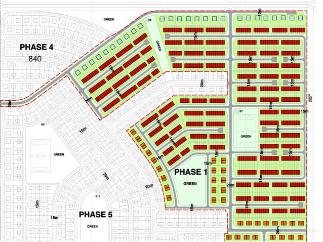 Vista Perdana Plan Layout Phase 1 | PPT | Houses | Real Estate